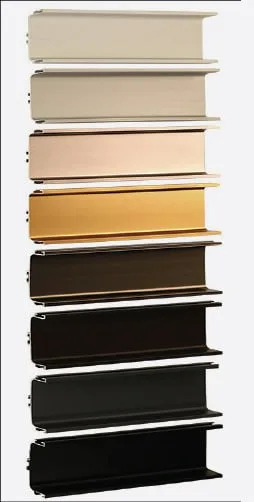 دستگیره پروفیلی مخفی U فرم زمینی پودری طول 4800mm فانتونی L081 تا L088 ...