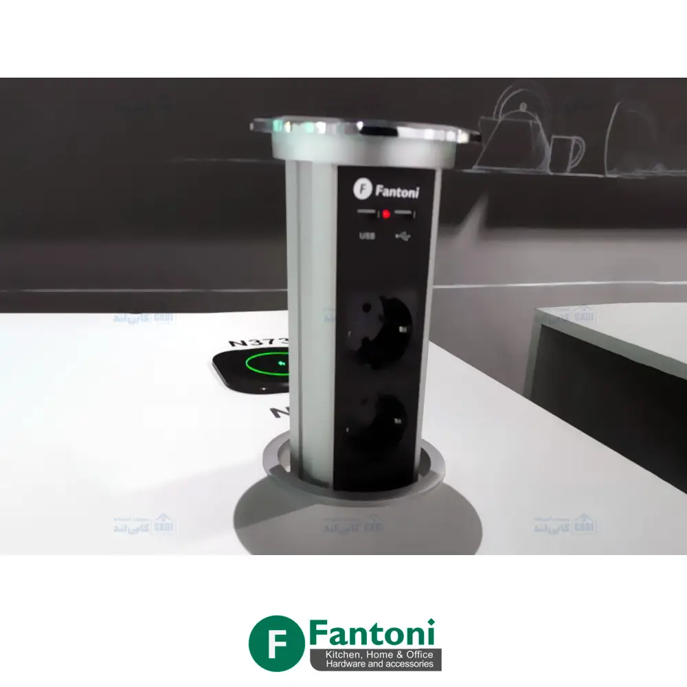 پریز برق لیفت آپ الکتریکال با دکمه تاچ فانتونی N372 - کابی لند ...